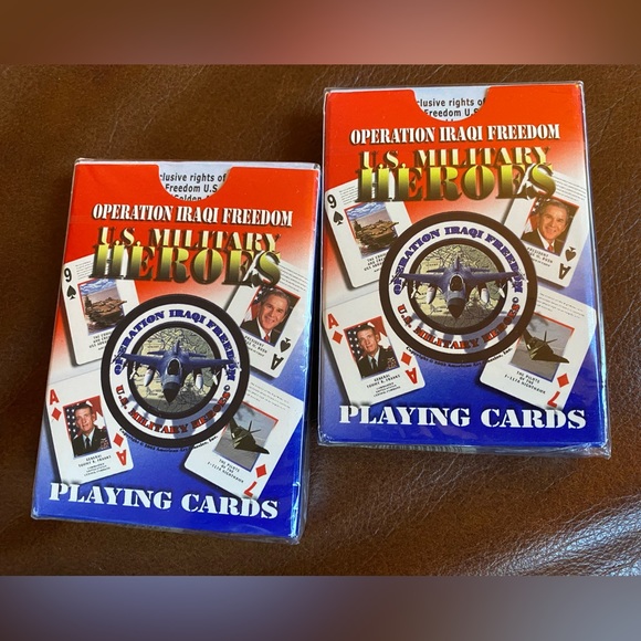 Games | New Operation Iraqi Freedom Playing Cards | Poshmark